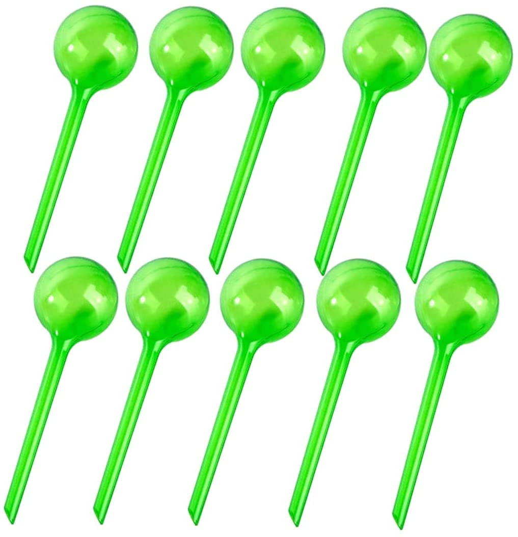 10Pcs Plant Watering Bulbs, Automatic Self-Watering Globes Plastic ...