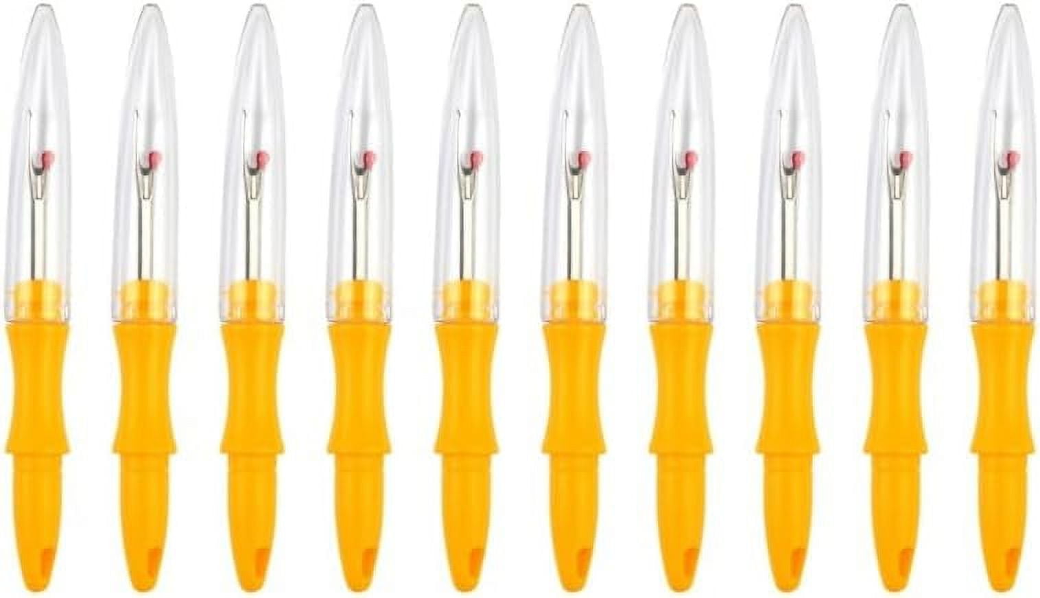 10Pcs Plastic Handle Craft Thread Cutter Seam Stitchunpicker Sewing ...