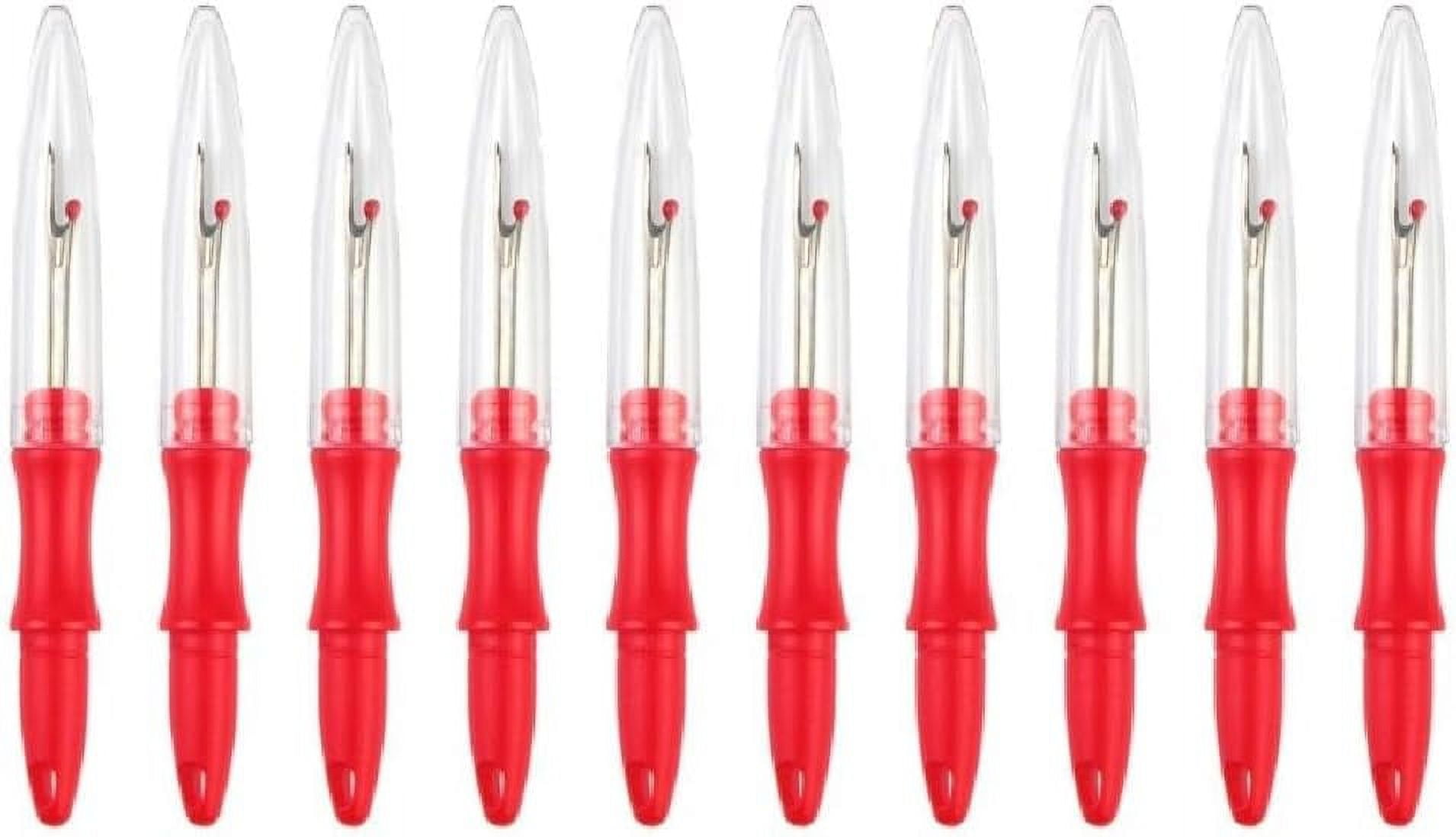 10Pcs Plastic Handle Craft Thread Cutter Seam Ripper StitchUnpicker ...