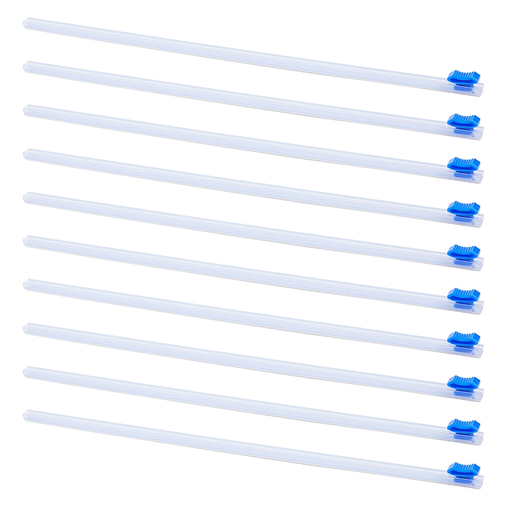 10Pcs Plastic Slider Cutter 12" Reusable Cling Film Slide Cutter Self ...