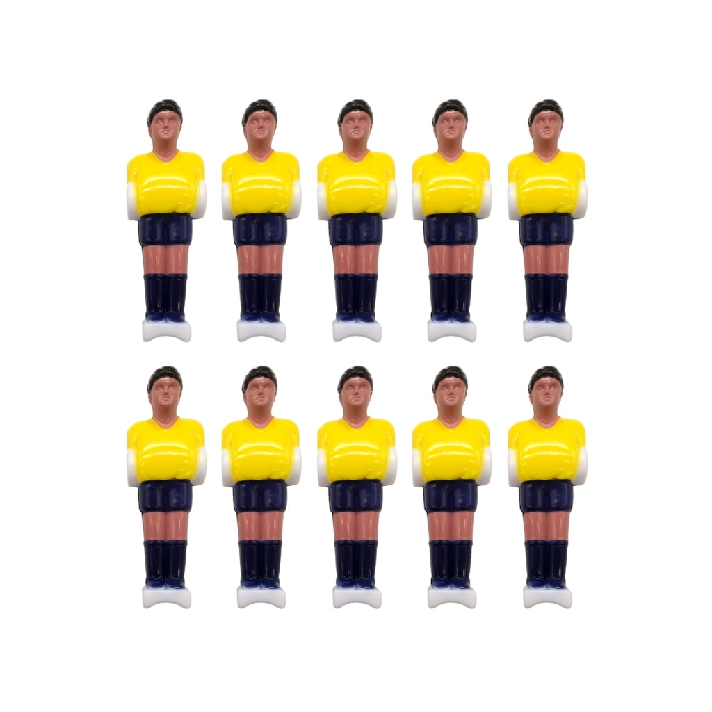 10Pcs Plastic Soccer Foosball Man Table Boys Soccer Player Small ...