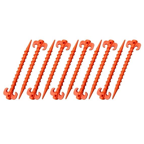 10Pcs Plastic Tent Pegs, Heavy Duty Plastic Tent Nails for Fixing ...