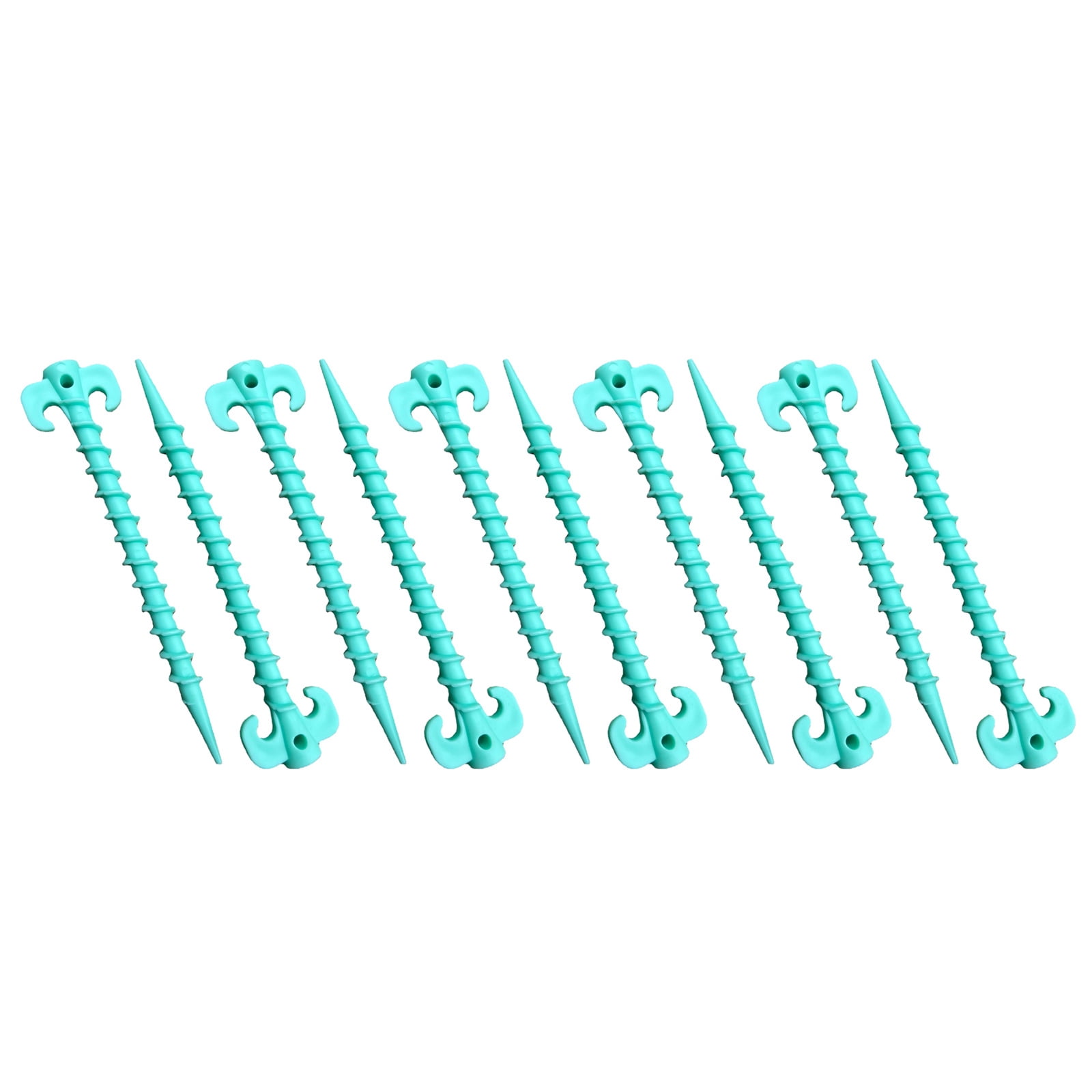 10Pcs Plastic Tent Pegs, Heavy Duty Plastic Tent Nails for Fixing ...