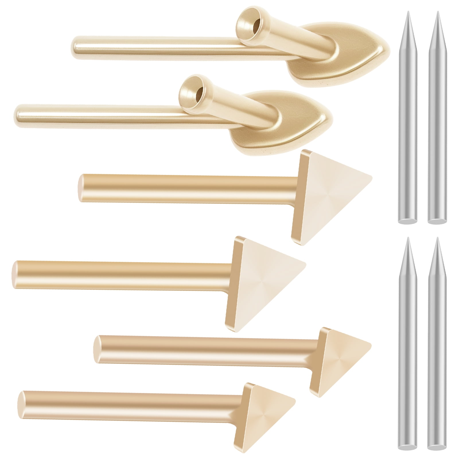 10Pcs Plastic Welding Tips Copper Soldering Iron Heads Portable ...