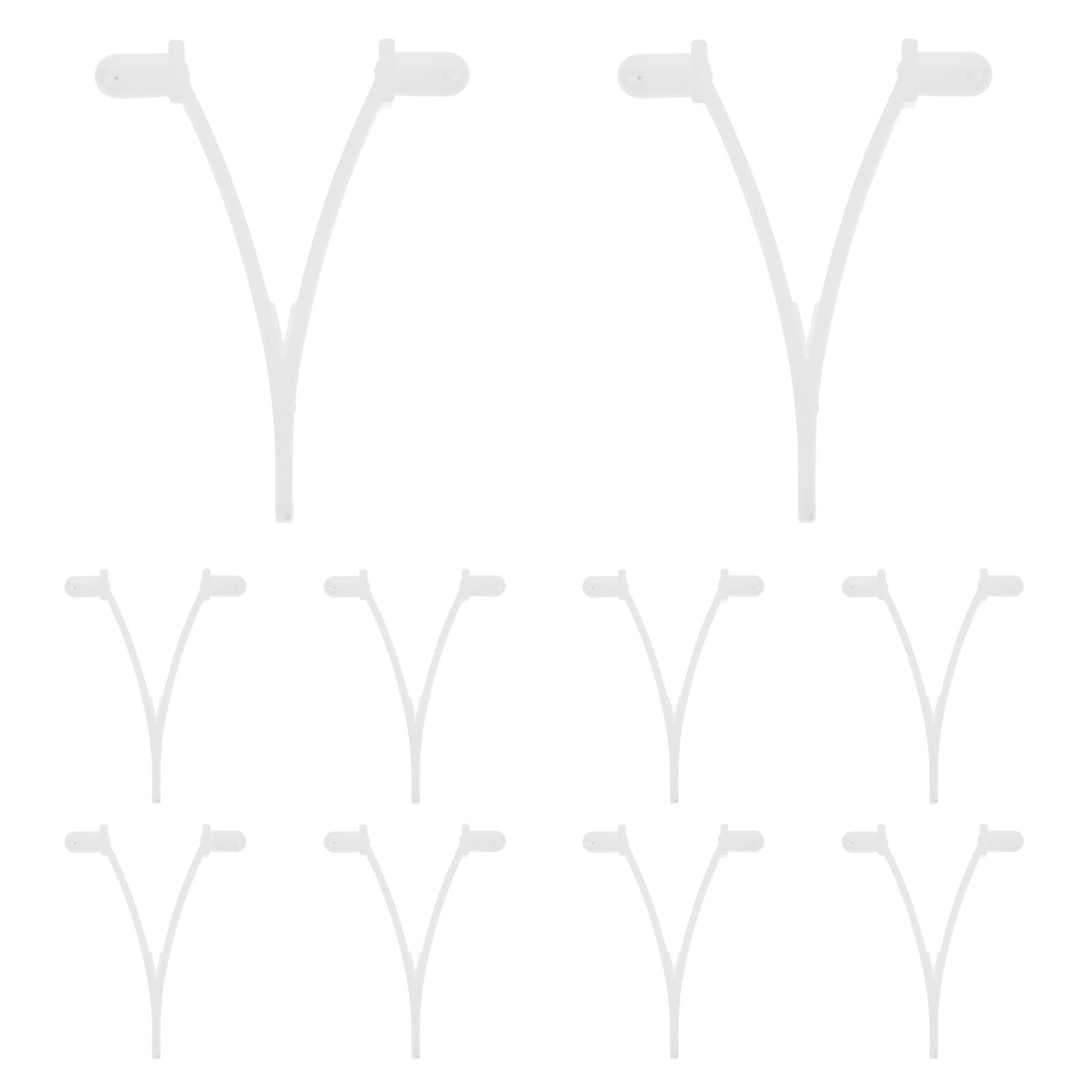 10Pcs Pool Cleaning Tool V Clips Replacement Plastic Clips Pool Skimmer ...