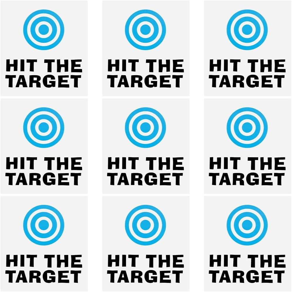 10Pcs Potty Training Toilet Pee Stickers Target Toilet Aiming Decal ...