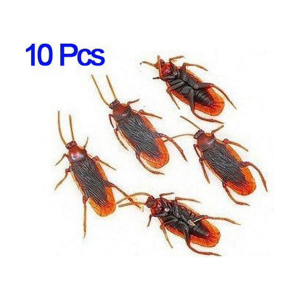 10Pcs Prank Funny Trick Joke Special Lifelike Fake Roach Models Fake ...