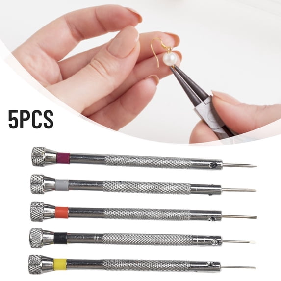10Pcs Precision Screwdriver 0.8-1.6Mm Flathead Screwdrivers Spare ...