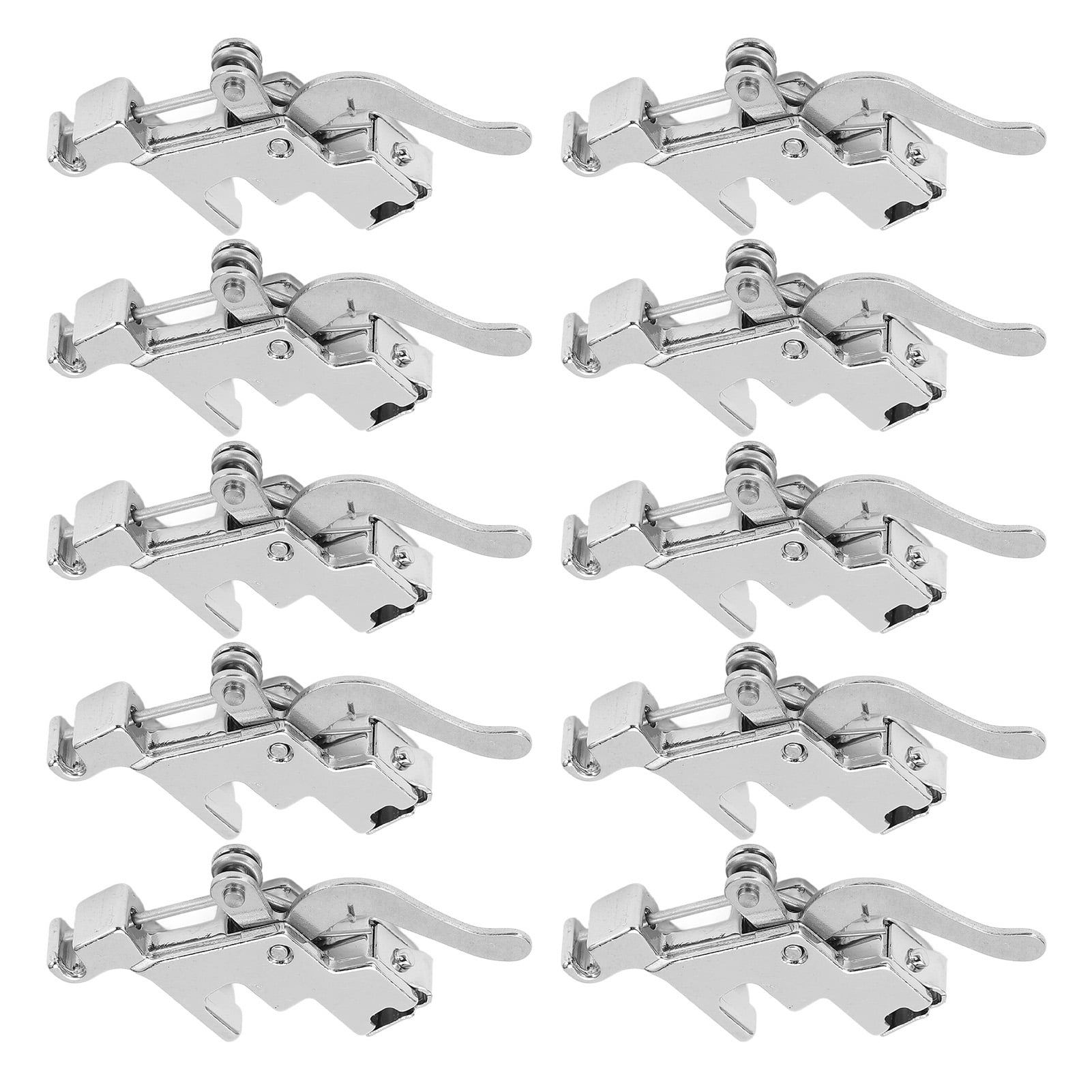 10Pcs Presser Foot Holders Stainless Steel Multifunctional Household ...