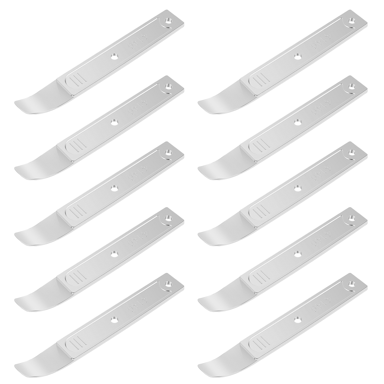 10Pcs Pry Tool 4140 Steel Pry Bar Trim Removal Tool Automotive Panel ...