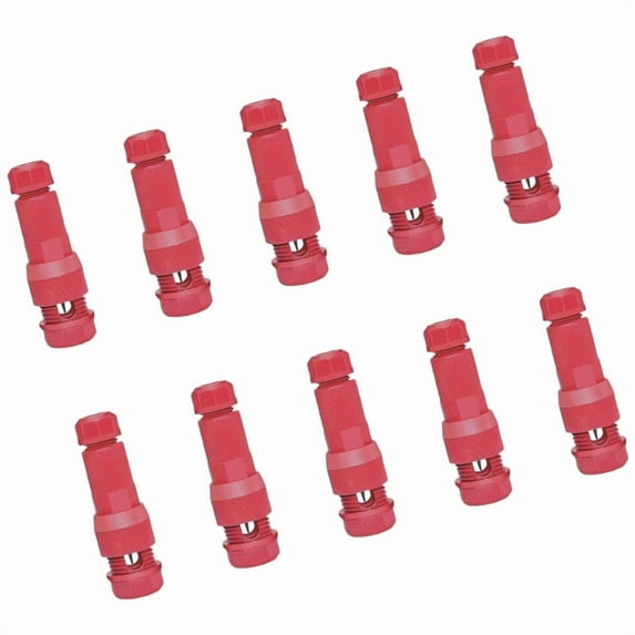 10Pcs Quick Piercing Connector Low Voltages Wire Connector Crimp Wiring ...