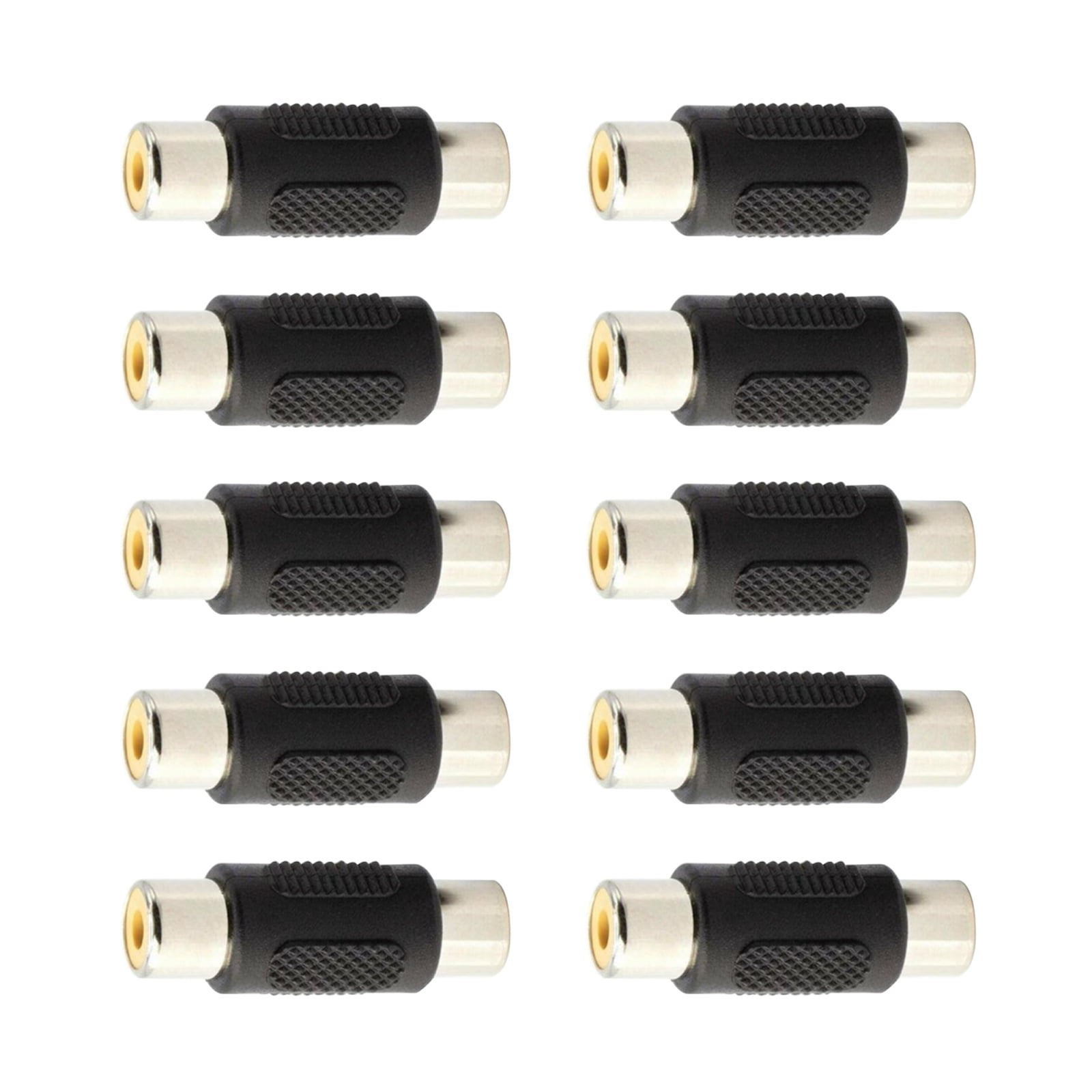 10Pcs RCA Audio Adapter Sturdy and Durable Design for Cameras ...