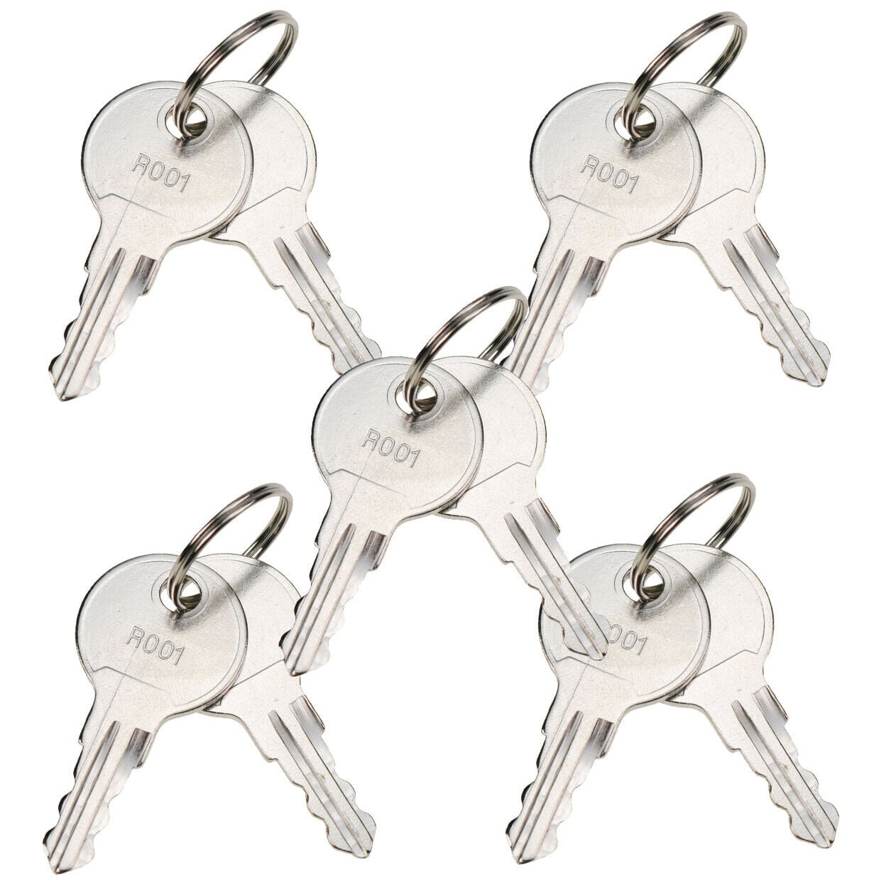 10Pcs RV Keys R001 For Southco RV Camper Trailer Key R001 - Walmart.com