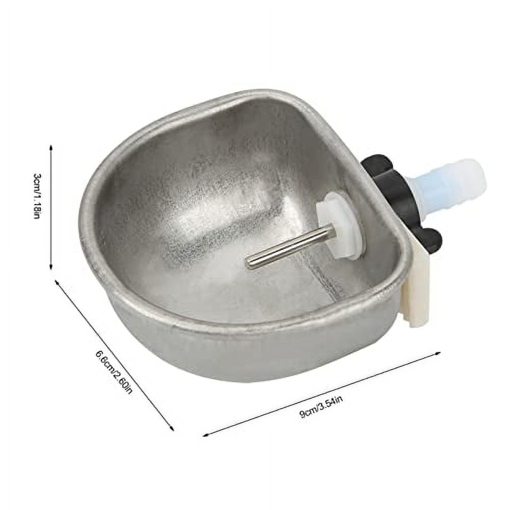 10Pcs Rabbit Stainless Pet Water Bowl Dispenser Drinker, Rabbit Water ...