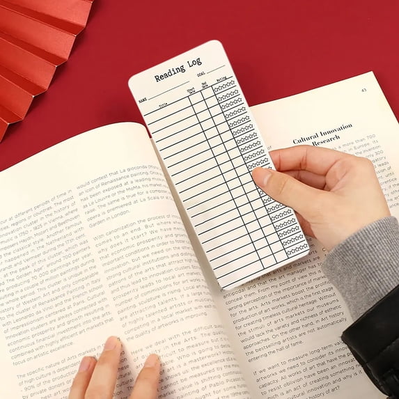 10Pcs Reading List Bookmarks For Study! Yannianjz Reading List ...