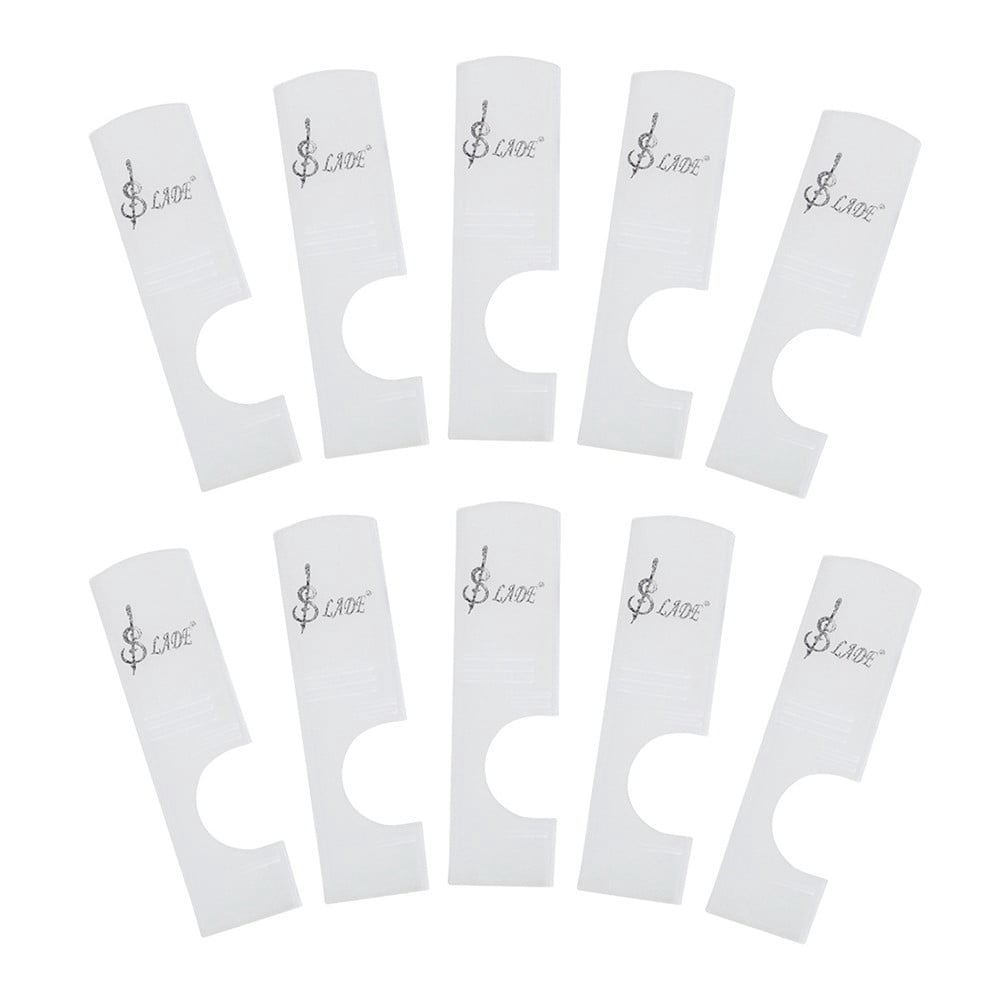 10Pcs Reeds Case Holder Box Abs Reeds Clip Alto/Soprano/Tenor Sax ...