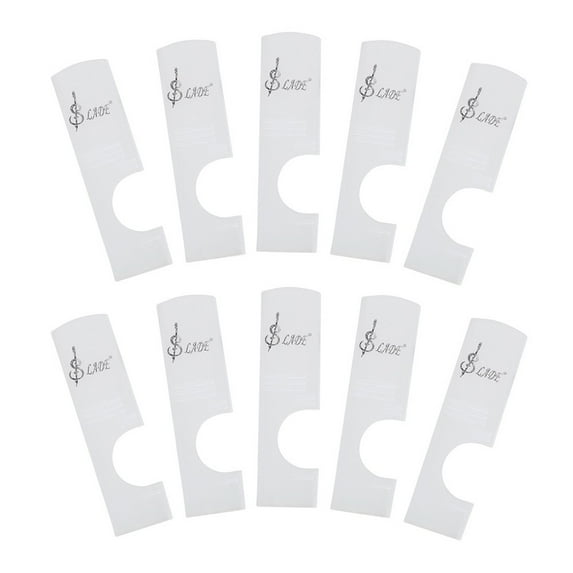 10Pcs Reeds Case Holder Box Abs Reeds Clip Alto/Soprano/Tenor Sax ...