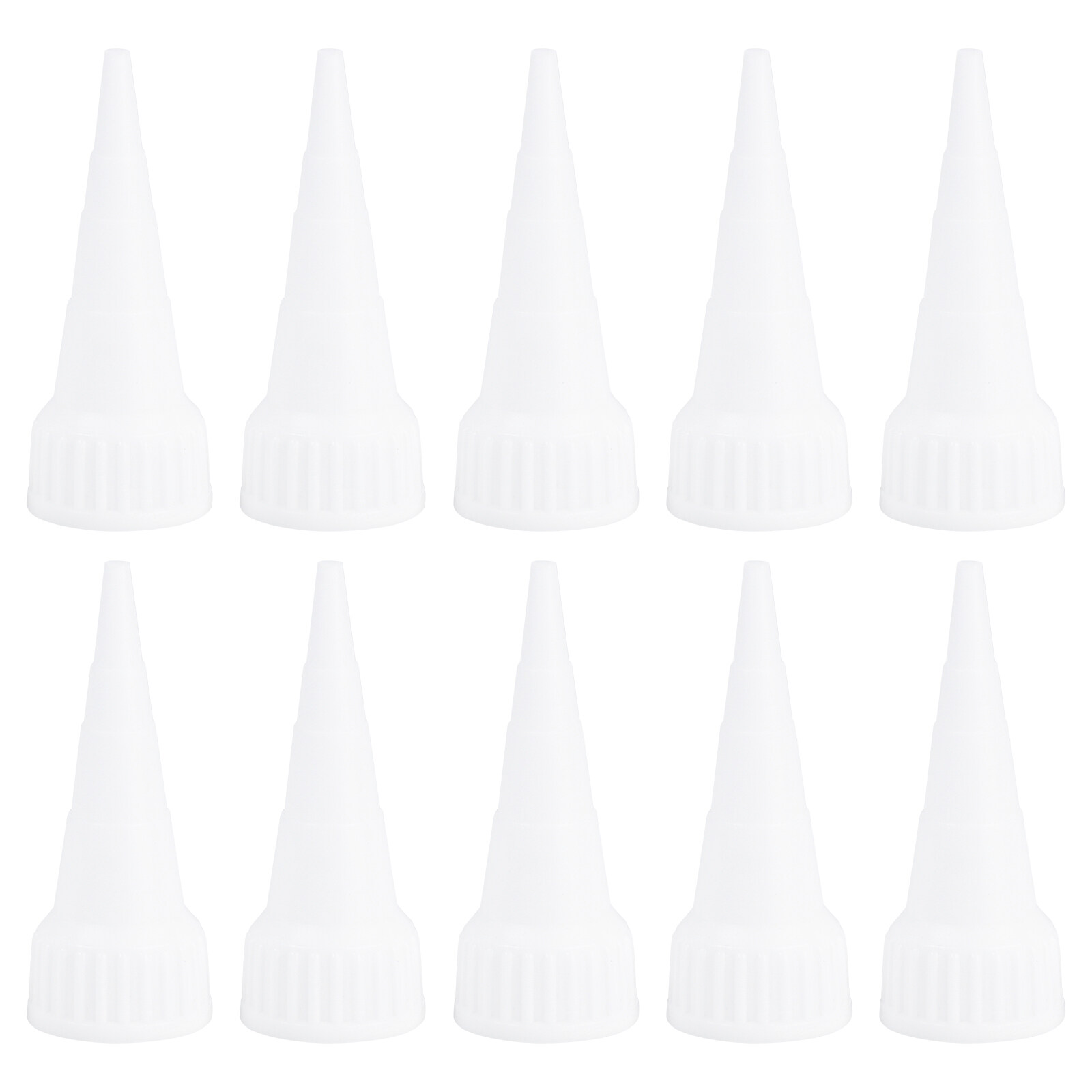 10Pcs Replacement Nozzle Tip Applicator For 100ML Glue Fits (Sharp ...