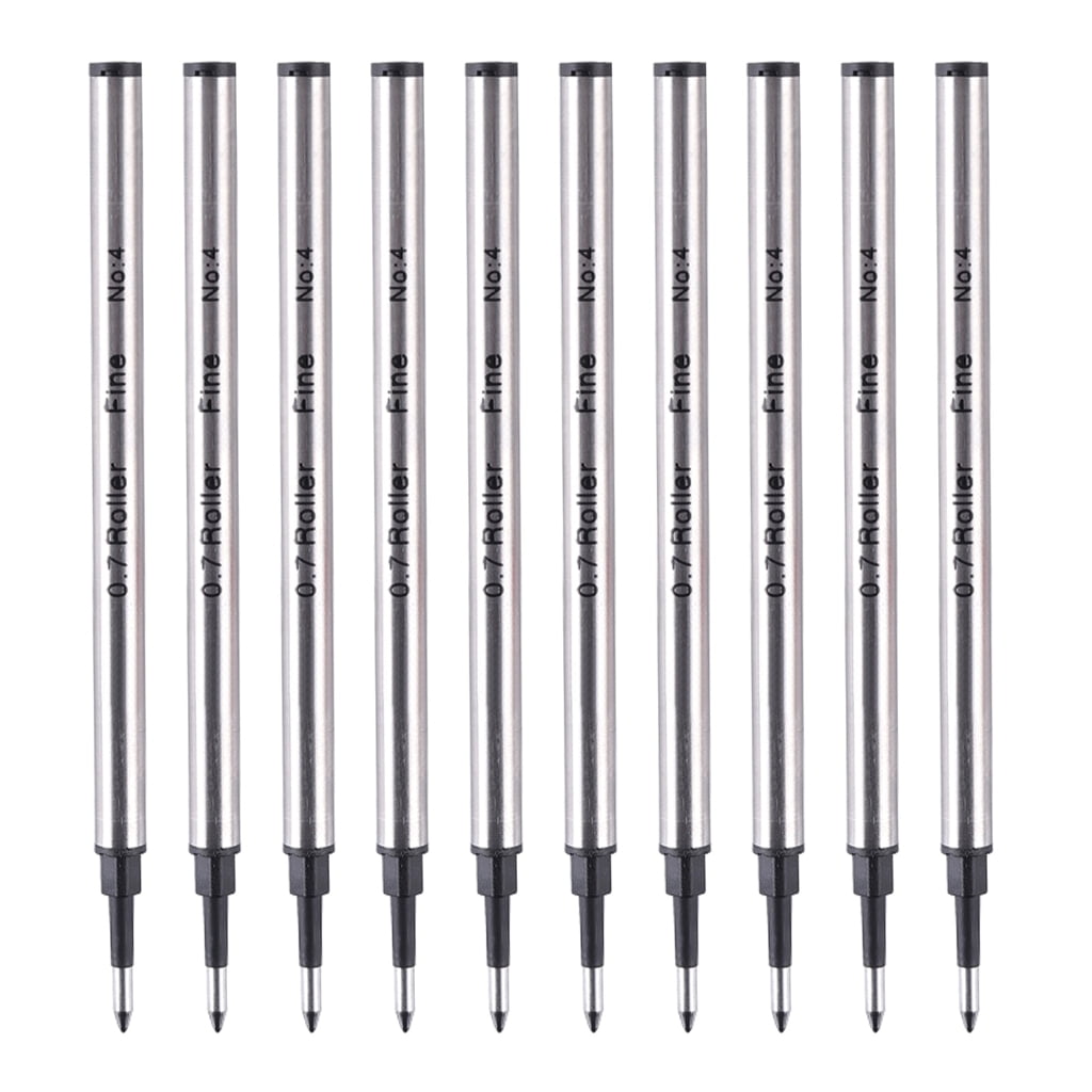 10Pcs Replacement Pen Refills For Ballpoint Pen Metal Ballpoint Pen ...