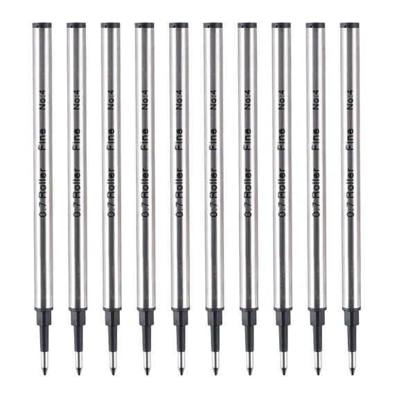 10Pcs Replacement Pen Refills For Ballpoint Pen Metal Ballpoint Pen ...