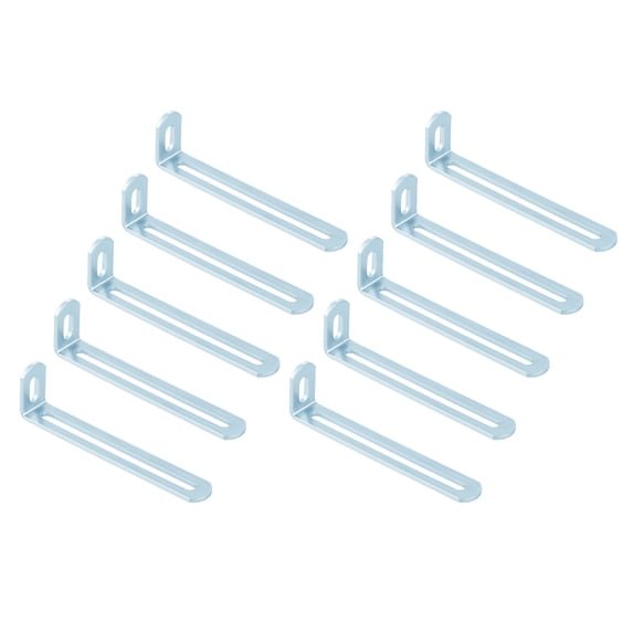 10Pcs Right Angles Mounting Brackets Quick Assembly Adjustable Angles ...