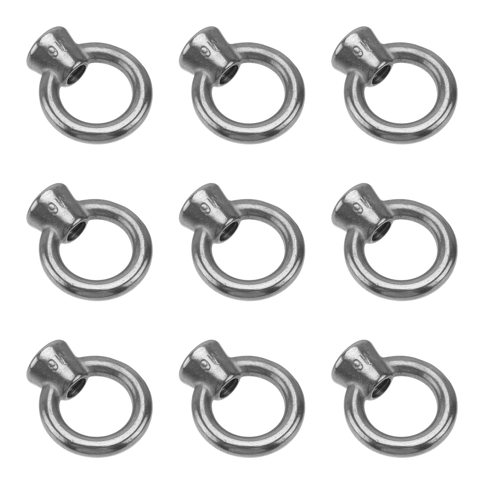 TABLZONE 10Pcs Stainless Steel Lifting Eye Nut Bolt for Heavy Duty ...