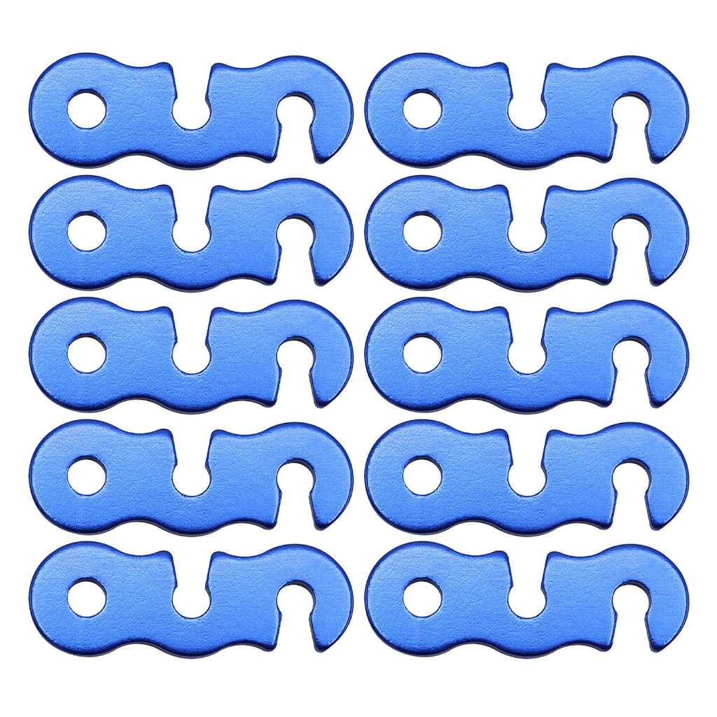 10Pcs Rope Tensioner Camping Tent Cord Adjuster Camping Gear for ...