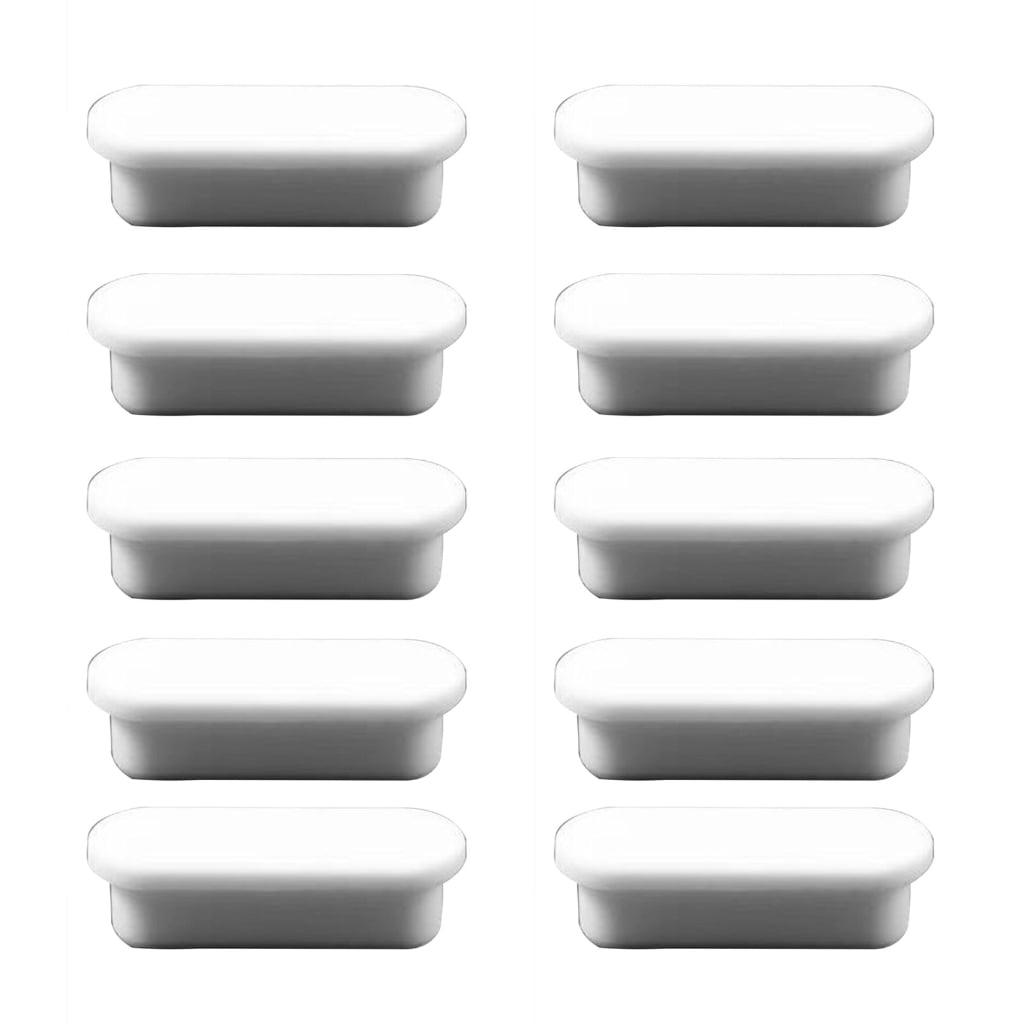 10Pcs Rubber Sink Overflow Caps Cover Washbasin Drain Seal Stopper for ...