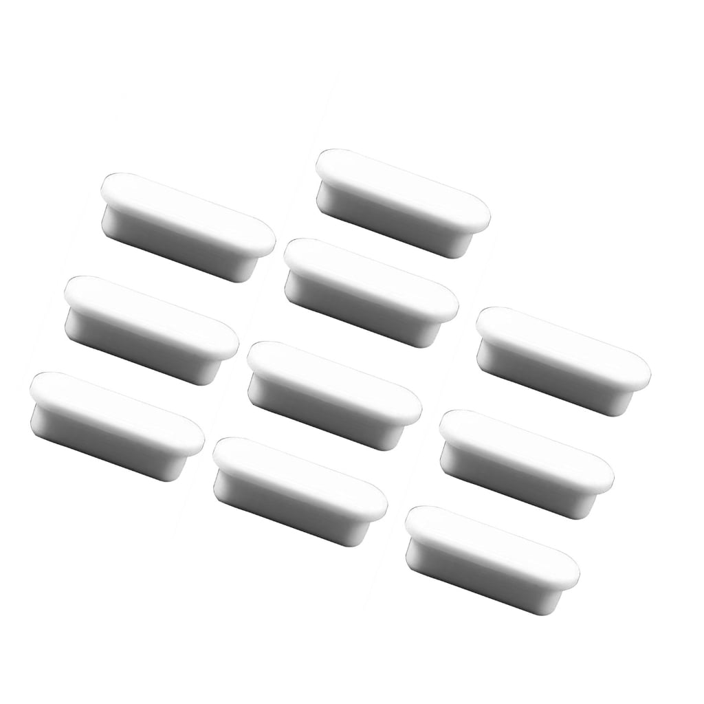10Pcs Rubber Sink Overflows Caps Cover Washbasin Drain Seal Stopper ...