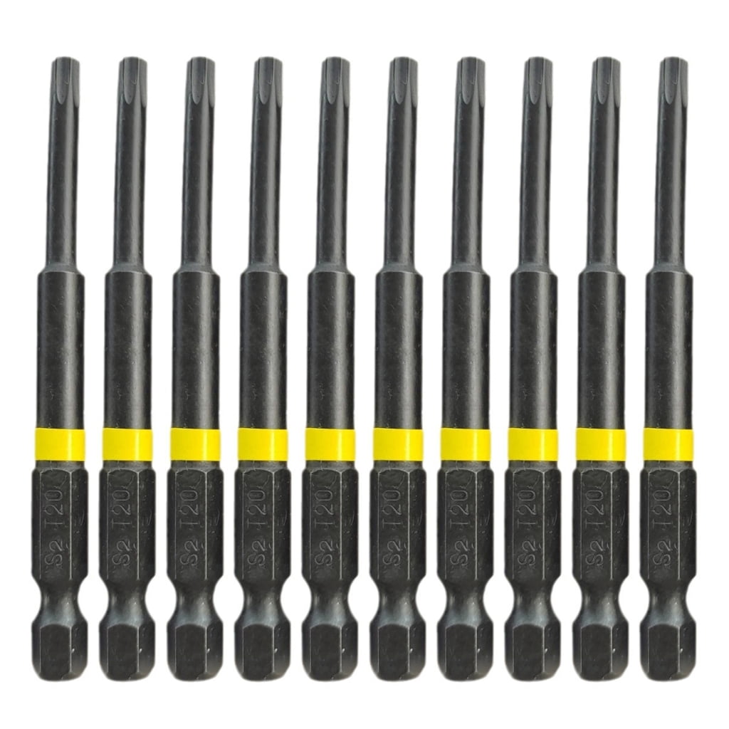 10Pcs Screwdriver Bit Set, High Torque Magnetic Star Drill Head Driver ...