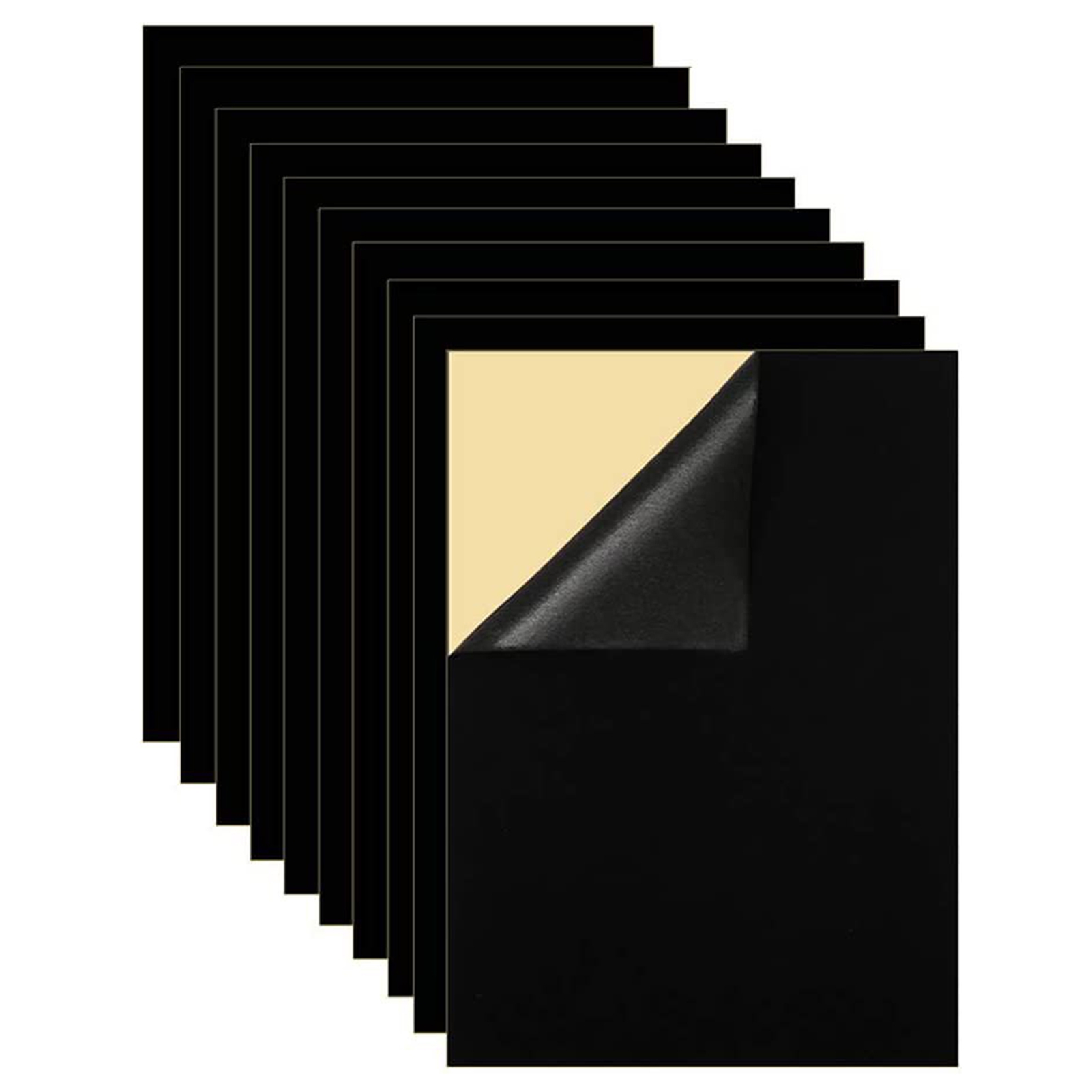 10Pcs Self-adhesive Felt Lining Cloth Soft Velvet Drawer Liners for ...
