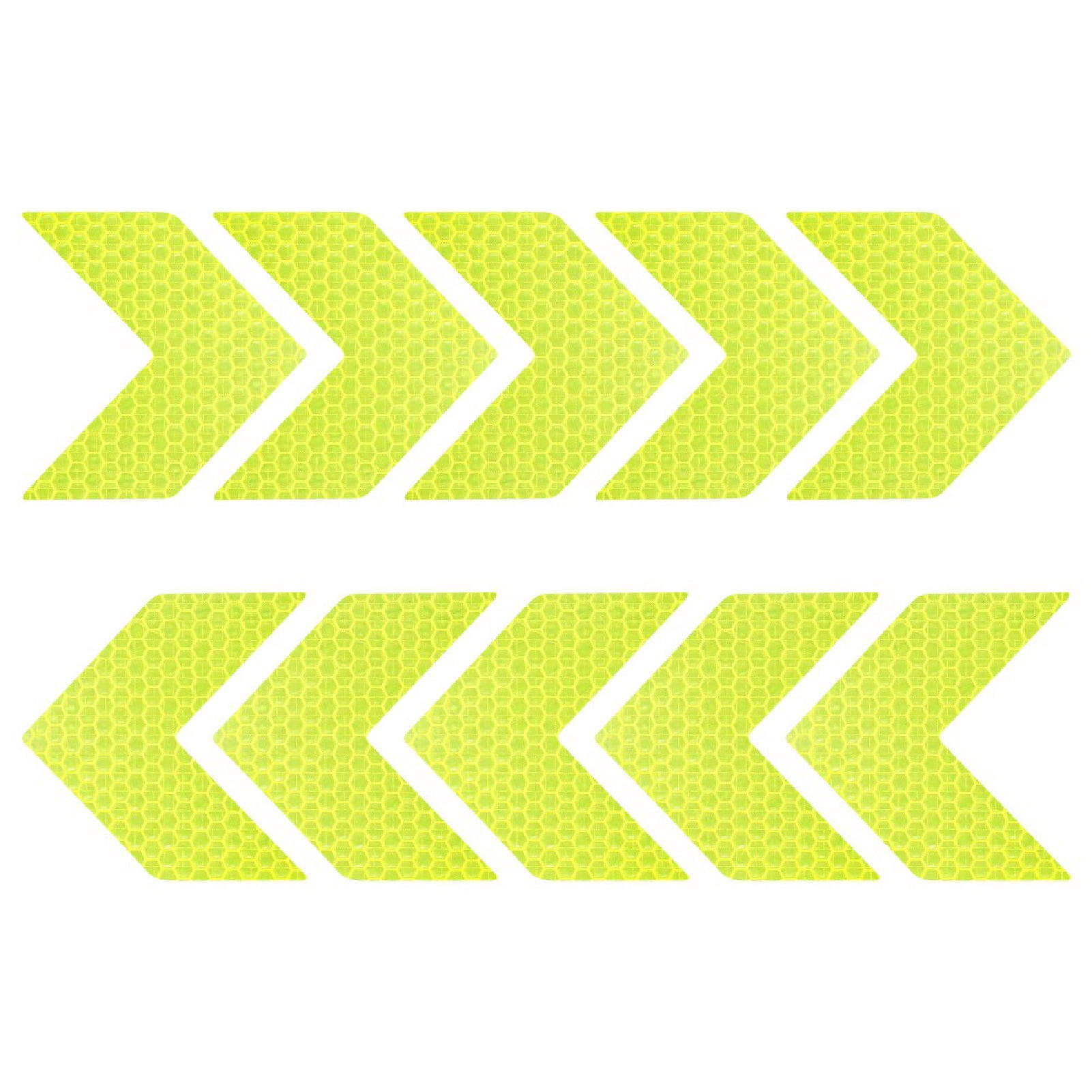 10Pcs/Set Reflective Tape Creative Self-adhesive Protective Car ...