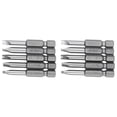 10Pcs Set Security Bit Set Tamper Proof Screwdriver Drill Bit Screw ...