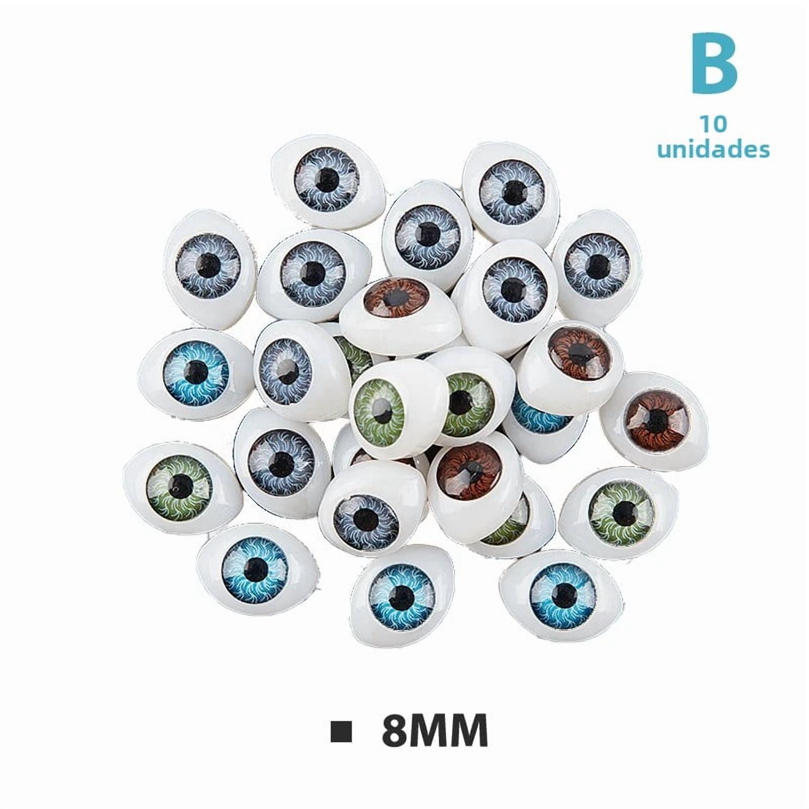 10Pcs Set of Safety Eyes for Dolls and Animal Toys, DIY Craft ...