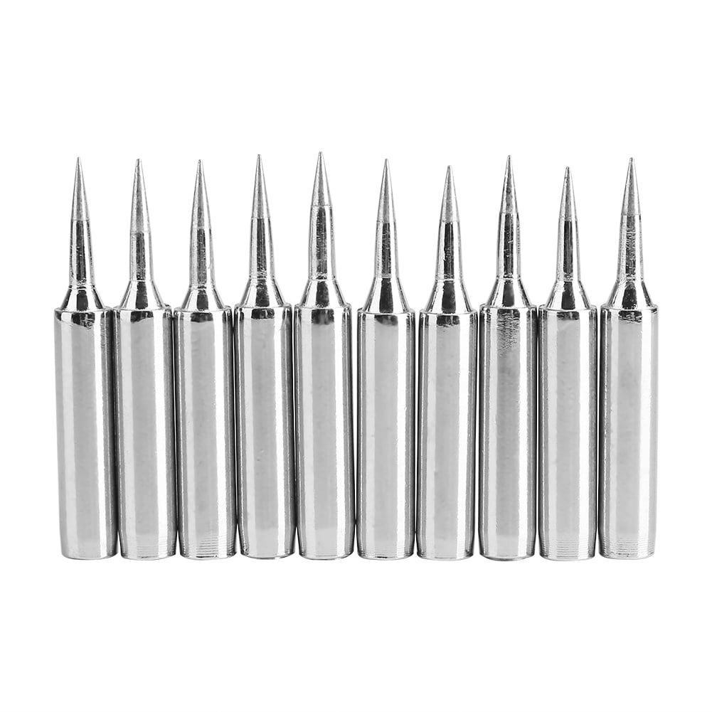 10Pcs Sharp Soldering Replacement Solder Iron Tips Station Tool 900M-T ...