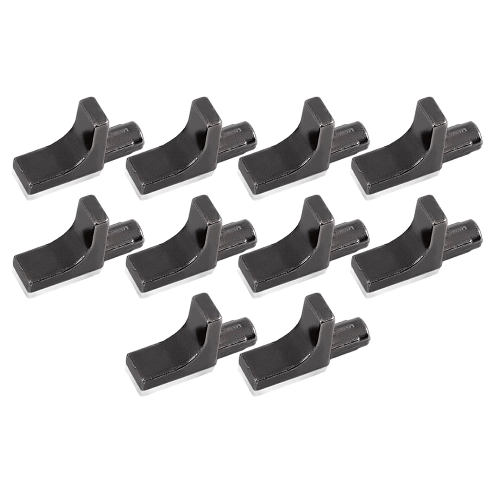 10Pcs Shelf Support Studs Pegs Pins L-Shaped Cabinet Bracket - Walmart.com