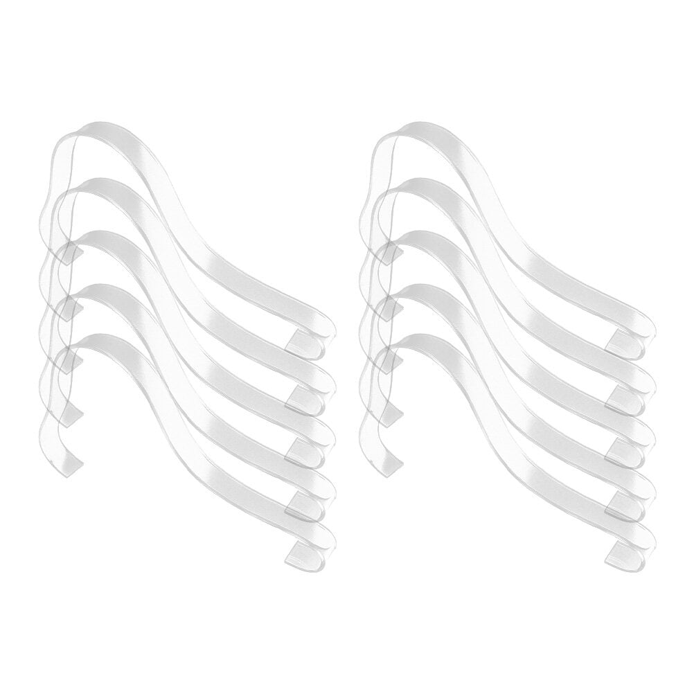 10Pcs Shoe Display Brackets for High Heels Rack Transparent - Walmart.com