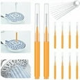 10Pcs Shower Head Cleaning Brush Gap Hole Anti-Clogging Cleaner Brushes ...