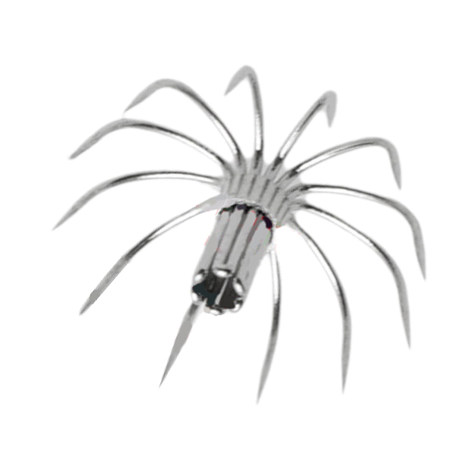 10Pcs Shrimp Squid Hook Squid jigging Fishing Baits Hook Barbed ...