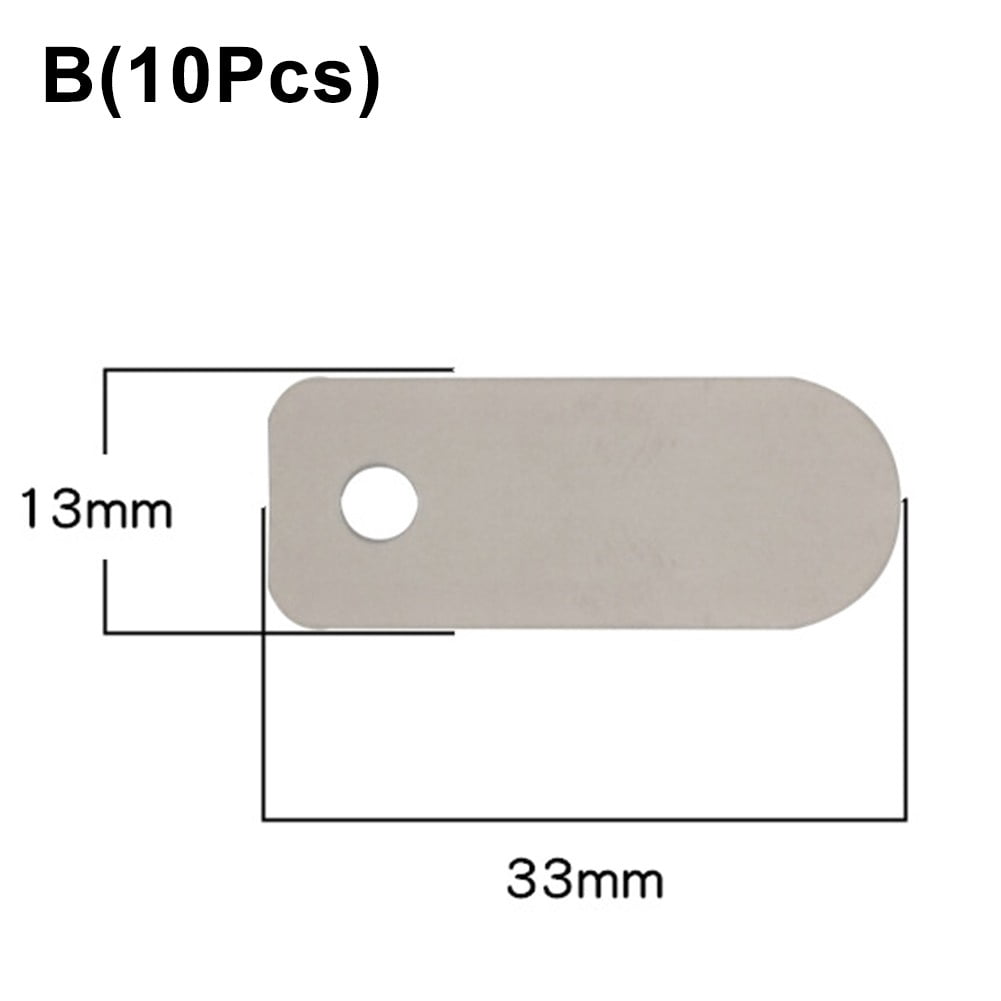 10Pcs Silent Oil Air Compressor Pump Head Valve Plates Belt Piston ...