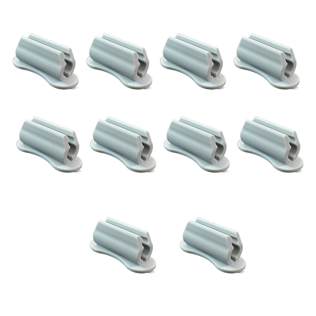 10Pcs Silicone Pen Clip Holder Adhesive Pen Pencil Holder Single Slot ...