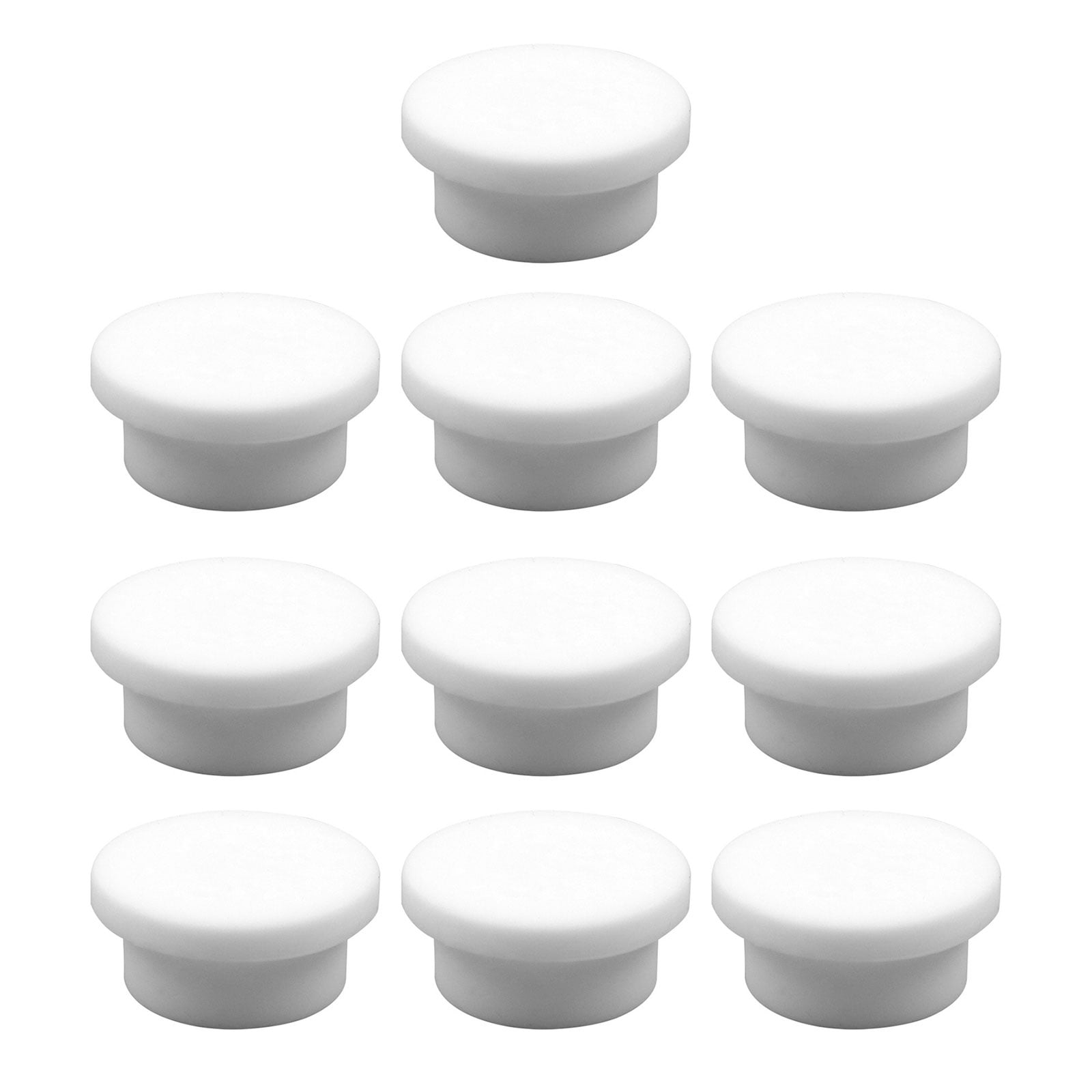 10Pcs Sink Overflows Hole Cover Bathroom Rubber Wash Basins Overflows ...