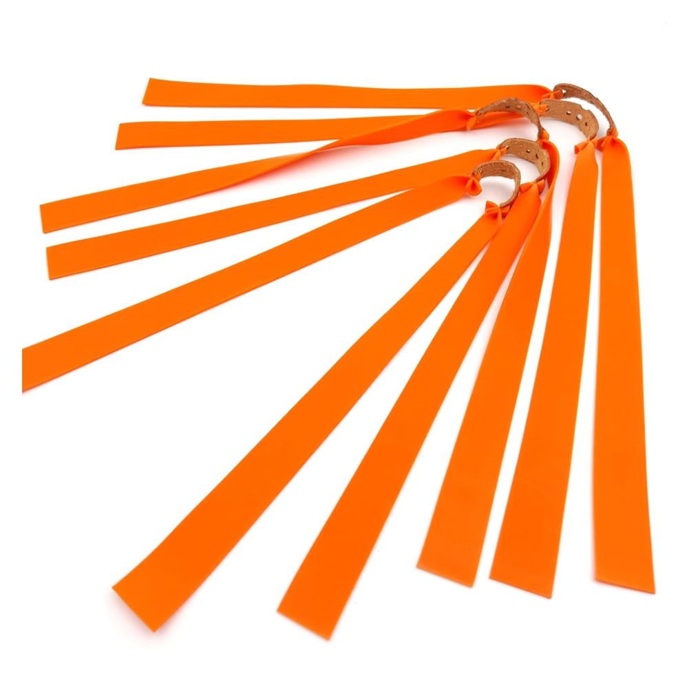 10Pcs Slingshot Flat Rubber Bands, Slingshot Replacement Bands for ...