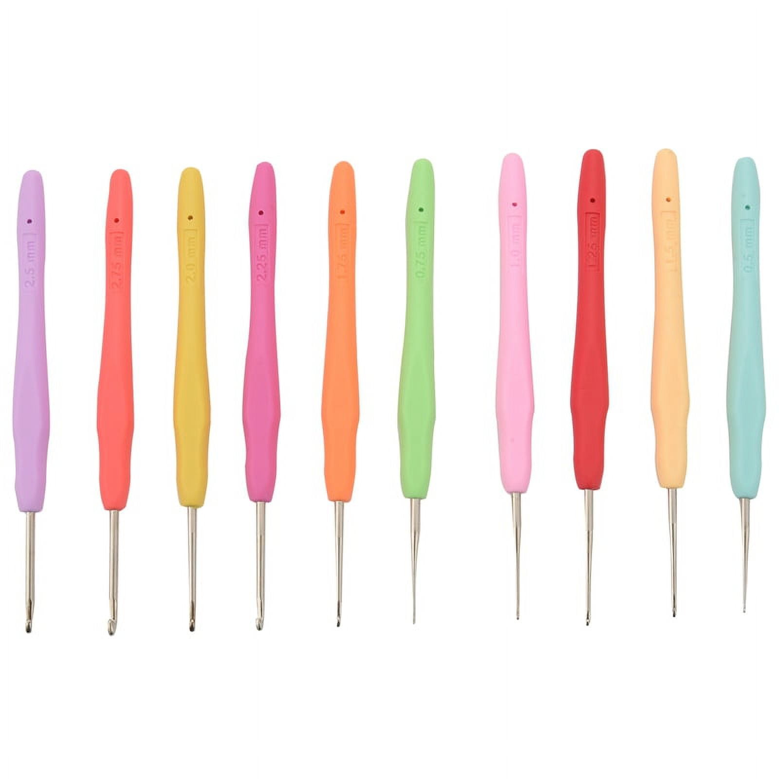 10Pcs Small Size Lace Crochet Hooks (0.5-2.75mm), for Thread - Walmart.com