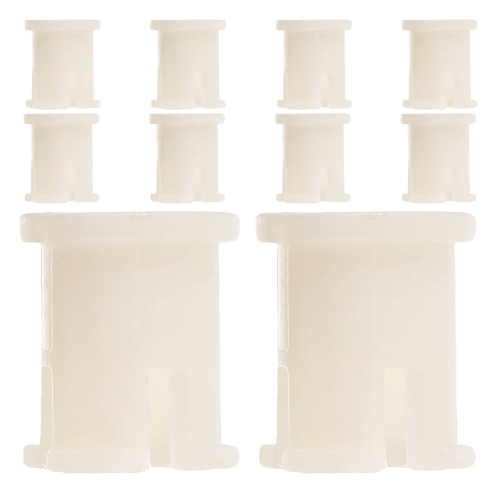 10Pcs Small Wheel Sockets Swivel Caster Stem Sleeves Caster Socket ...