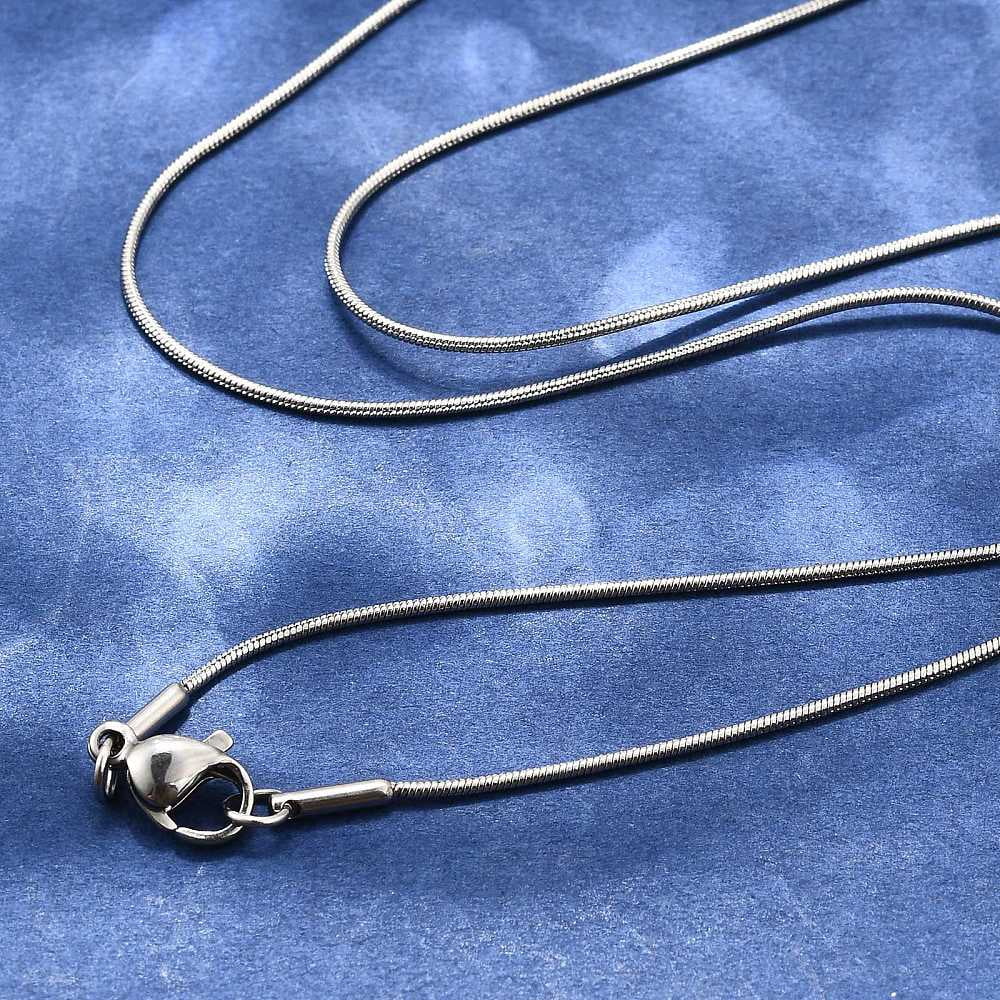 10Pcs Snake Chain Necklace Making Minimalist Necklace with Lobster Claw ...