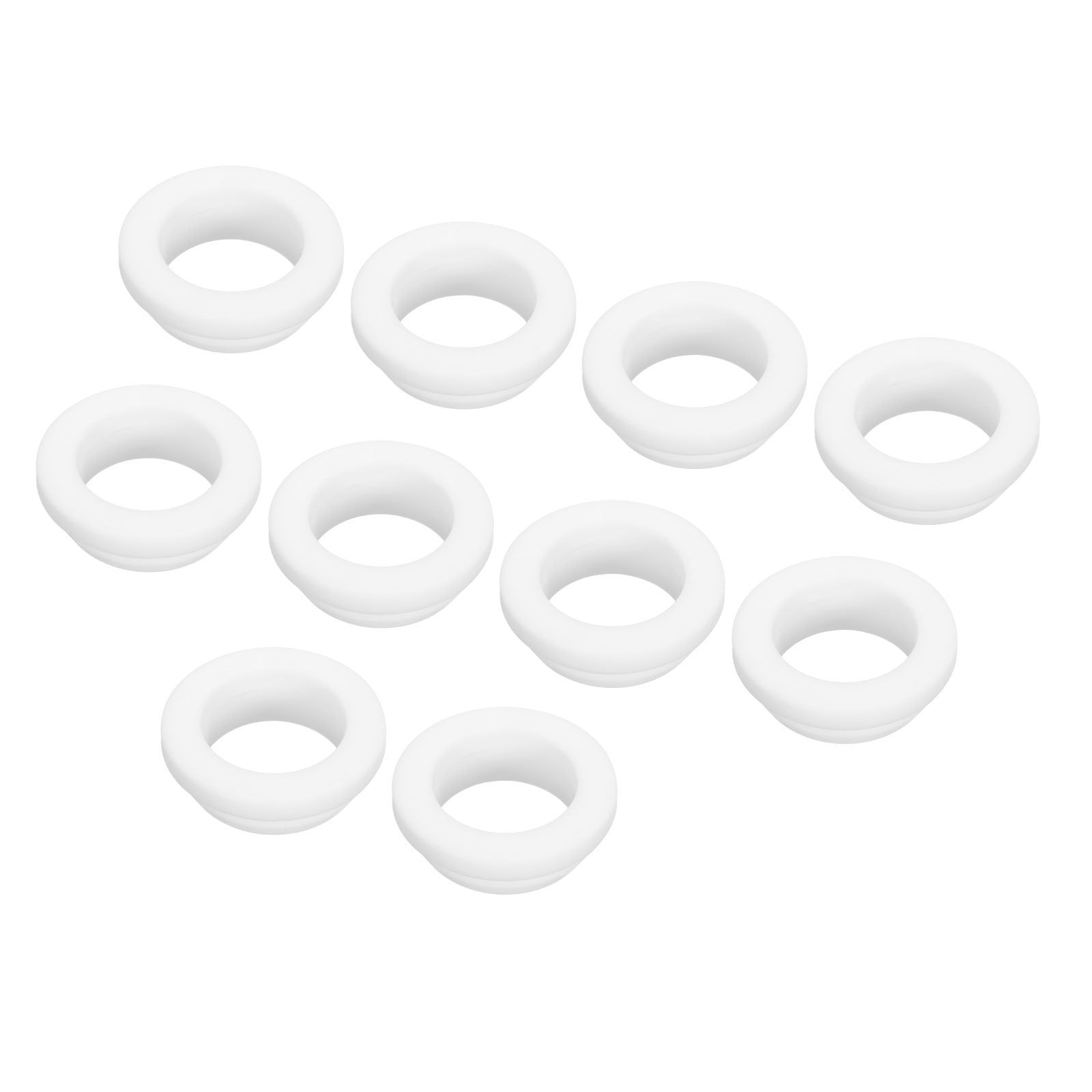 10Pcs Snap Rubber Grommet Plug Mount Dia 25mm ID 20mm Seal Anti-Scratch ...