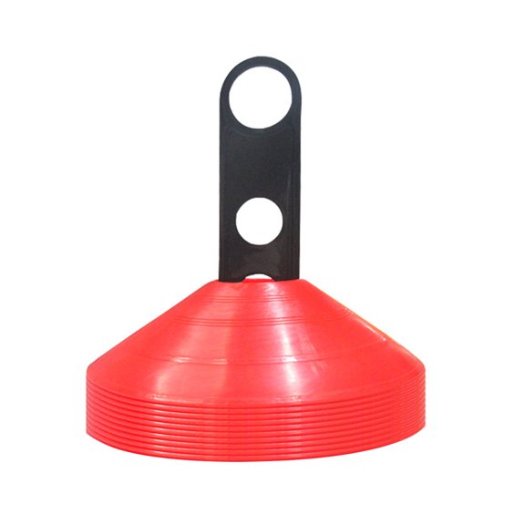 50 Pieces Sport Soccer Mini Disc Cones Football Agility - White ...