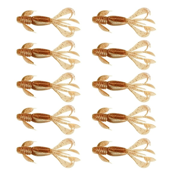 10Pcs Soft Crawfish Lures Fishing Craw Baits Artificial Fishing Lures ...
