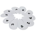 10Pcs Soft Headcover Golfs Iron Club Head Cover with Number Tag Golfs ...